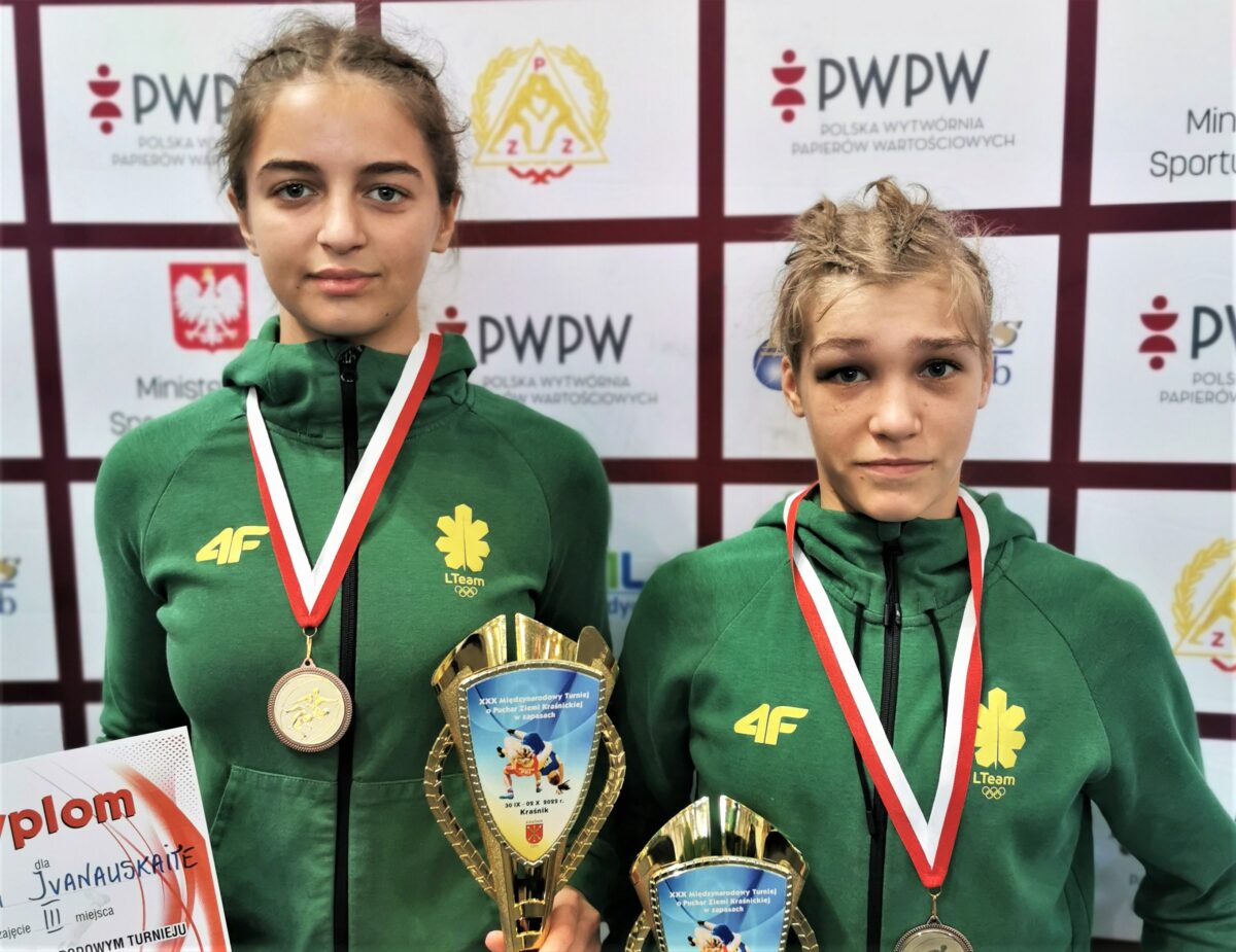 Imtynių turnyre Lenkijoje merginos iškovojo du medalius – Lietuvos ...